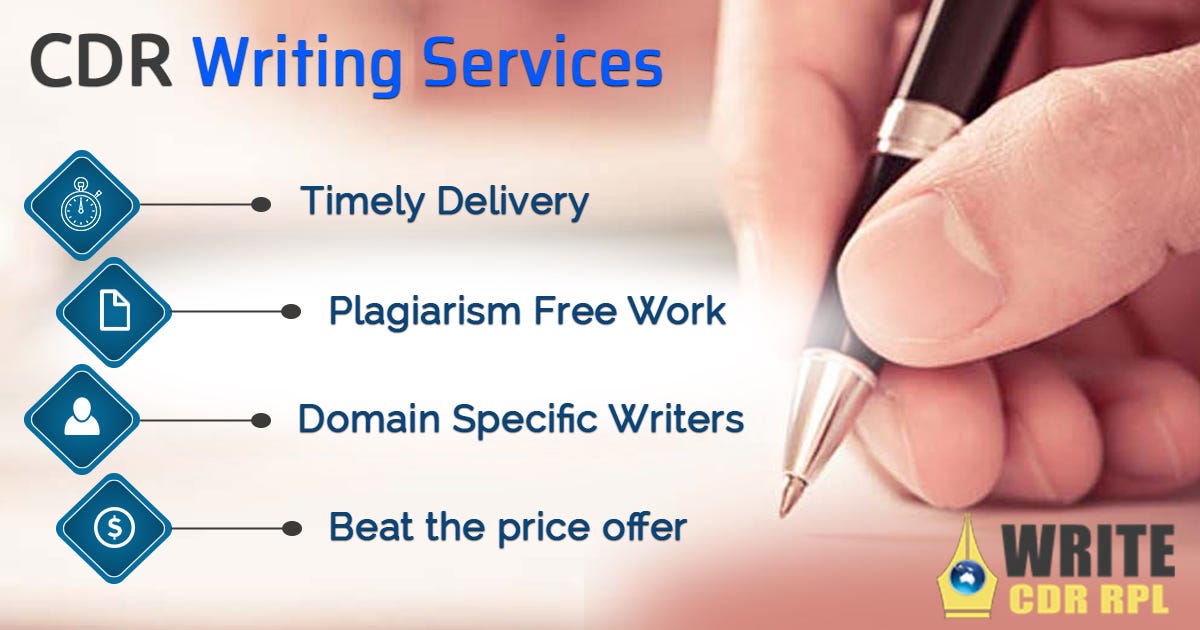 Competency Demonstration Report (CDR) Writing for Australia immigration