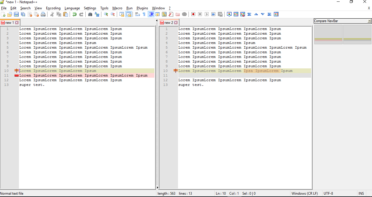 Compare Sort And Delete Duplicate Lines In Notepad