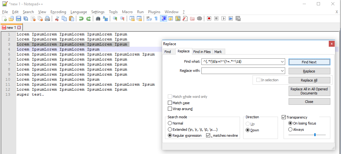 Compare Sort And Delete Duplicate Lines In Notepad Kakaisgood 
