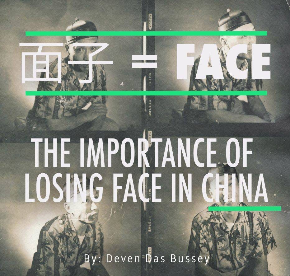 The Cultural Importance of “Face” in China – Navigo – Medium