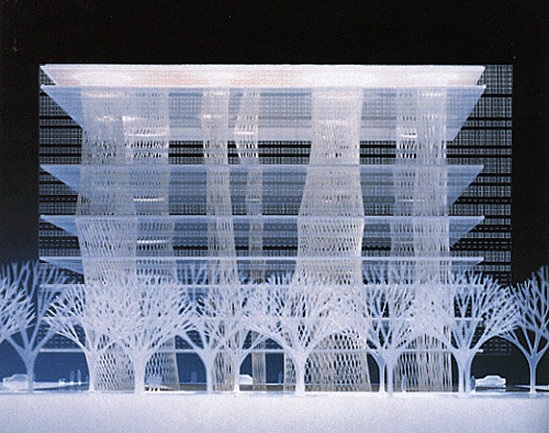 Toyo Ito’s Sendai Mediatheque Model – Adrielle Andoyo – Medium
