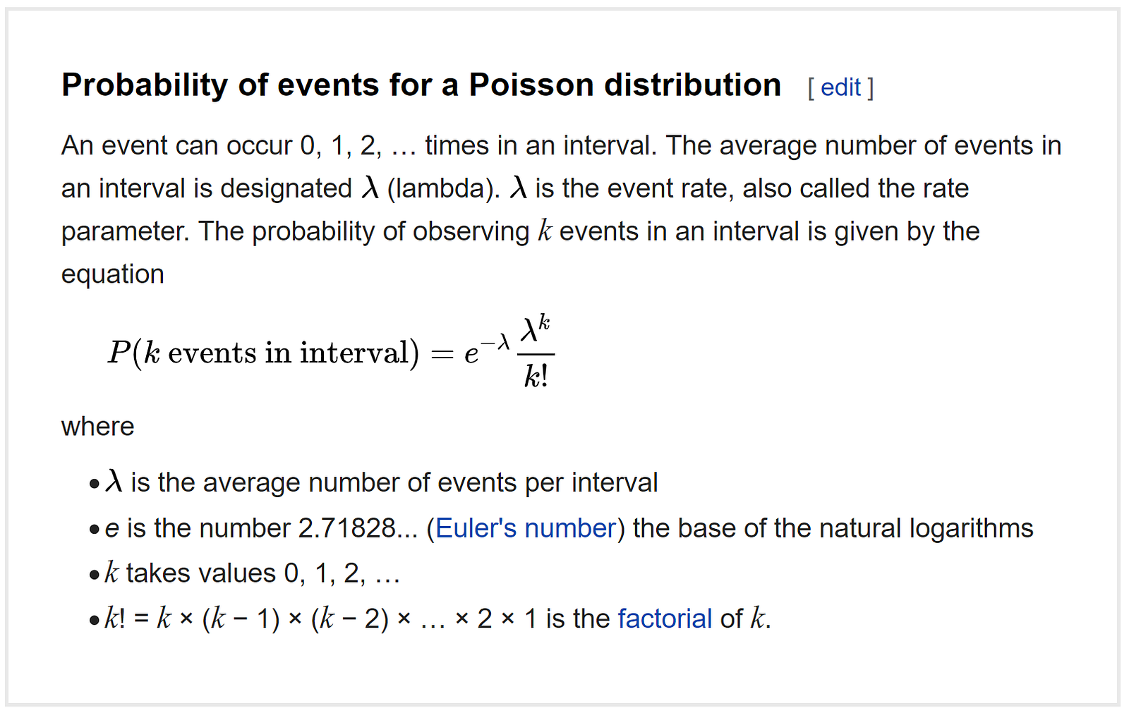 Poisson Distribution Intuition (and derivation) – Aerin Kim 🙏 – Medium