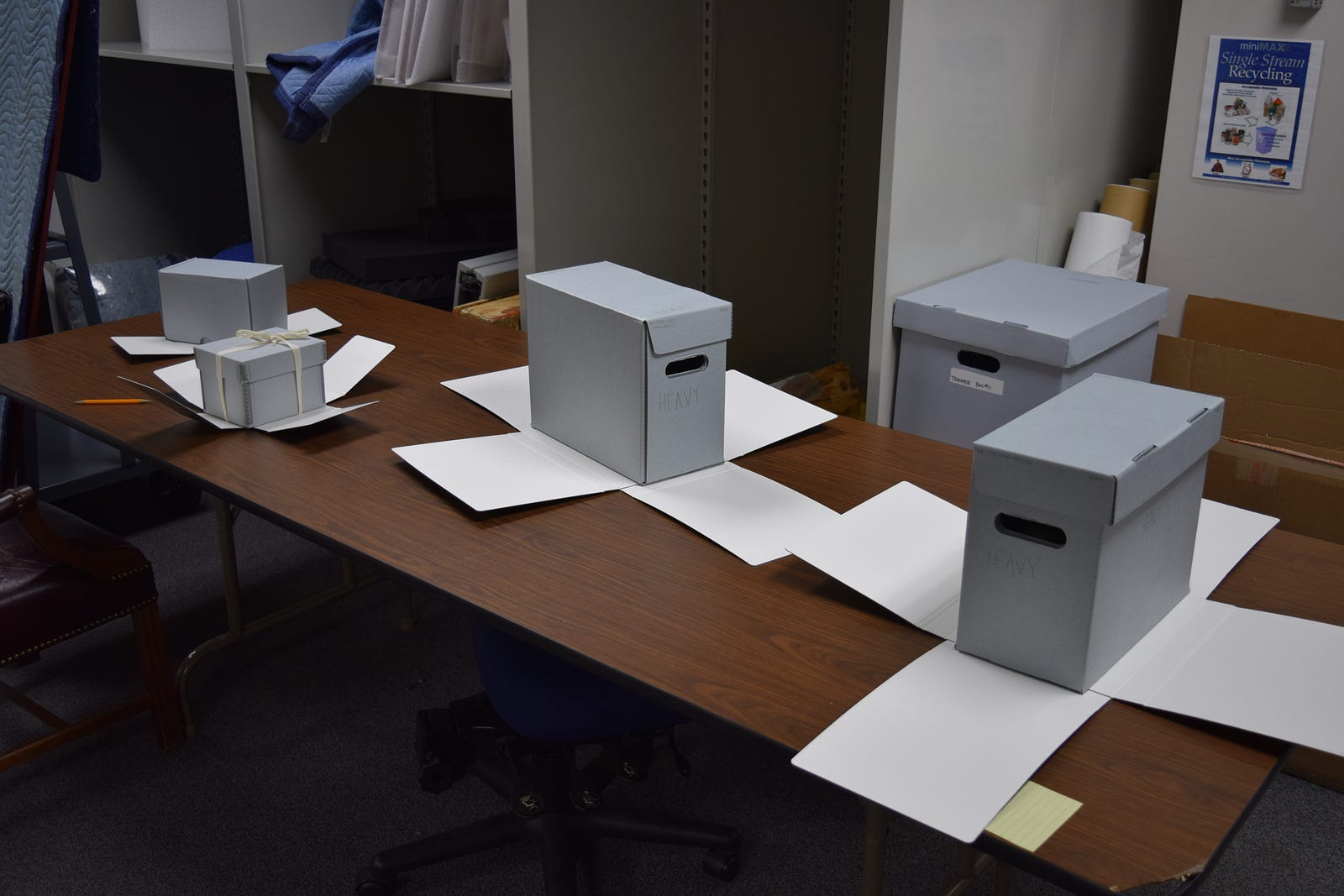 Archives 101: Phase Boxing the Spanish Collection Volumes