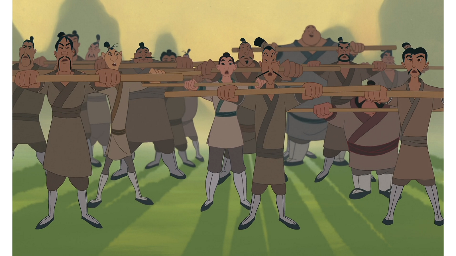 Mulan Shang Training