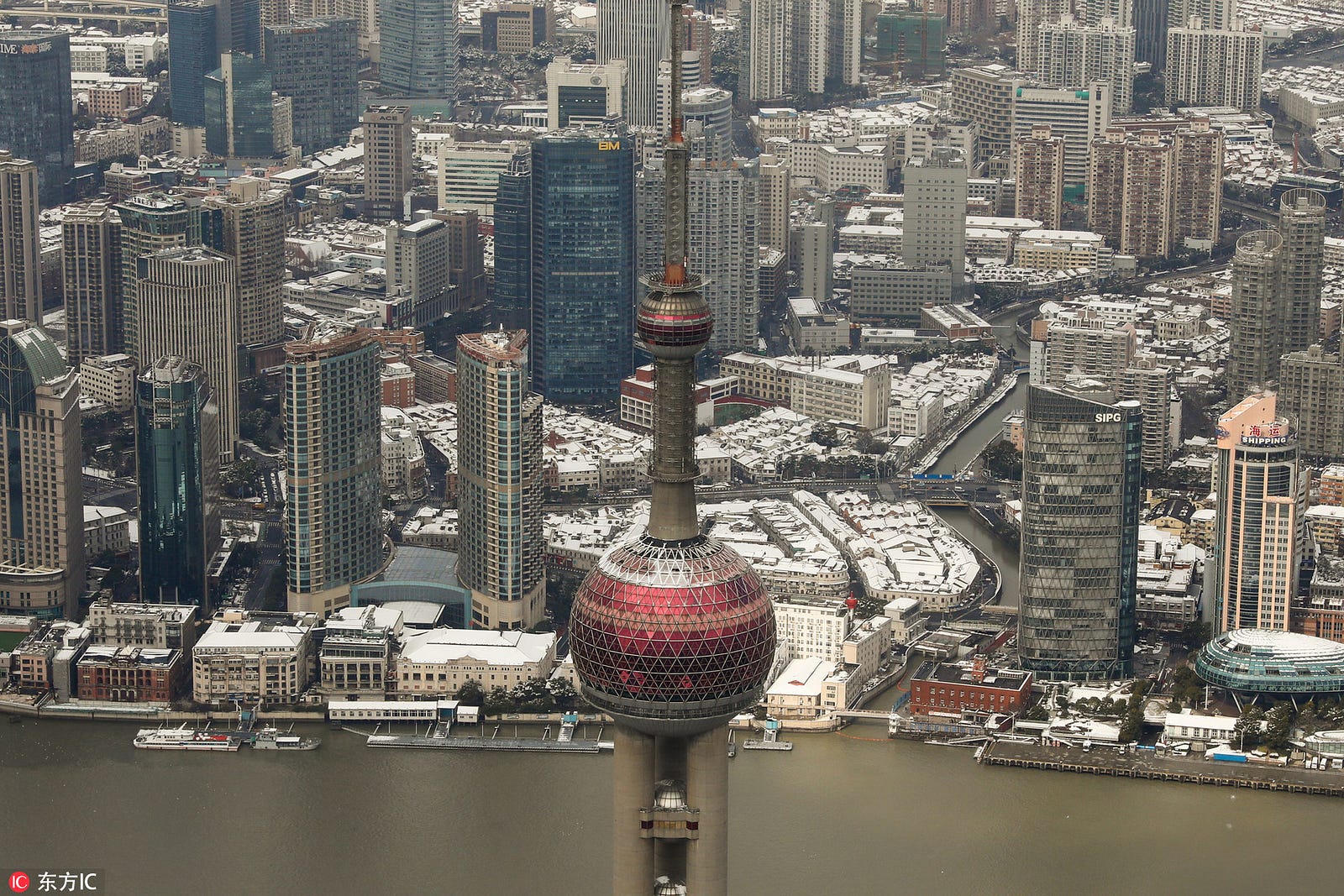 LOOK: Incredible photos of Shanghai covered in snow