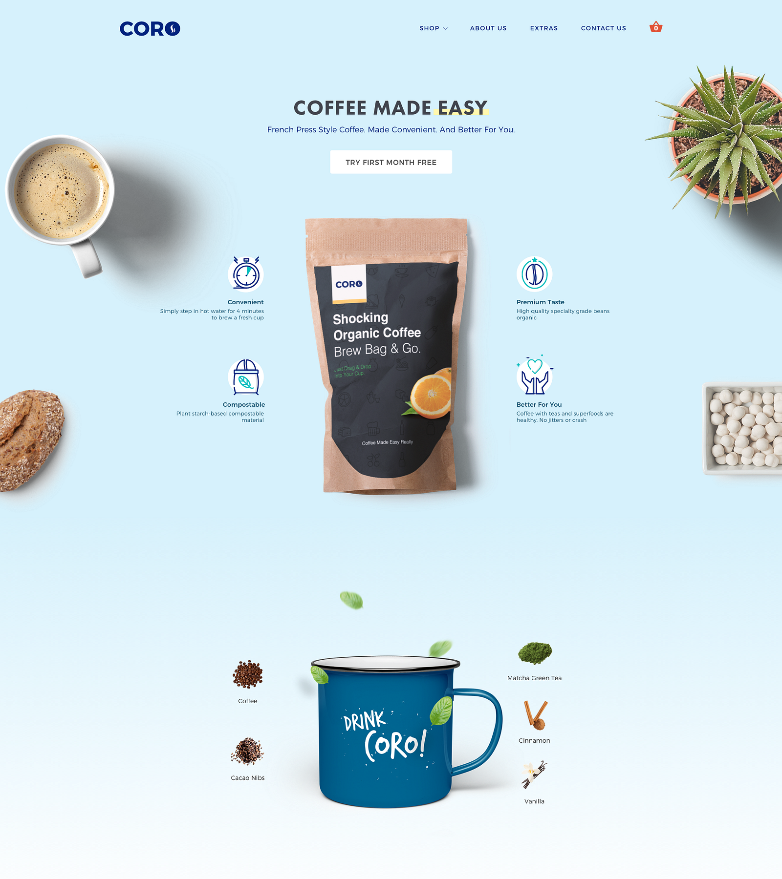 20 Most Inspirational Coffee Websites Ever – Muzli - Design Inspiration