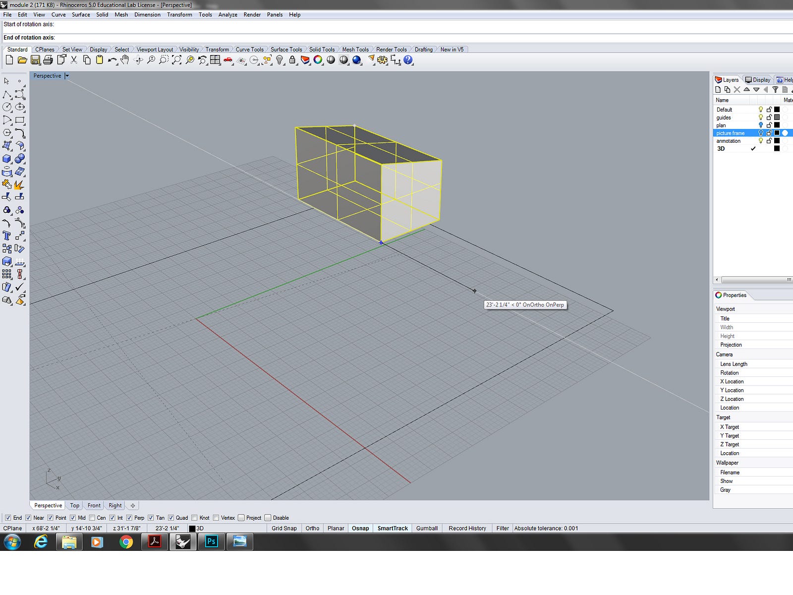 Creating and operating 3D solid objects in Rhino – DPro – Medium