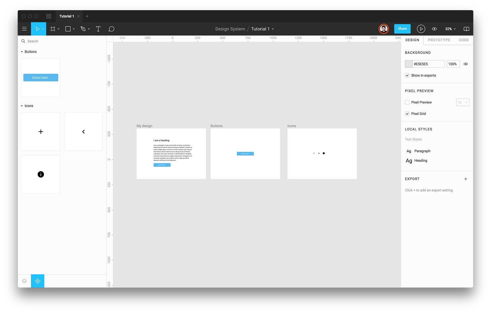 Creating a design system in Figma — Tutorial 1 – Johan Ronsse – Medium
