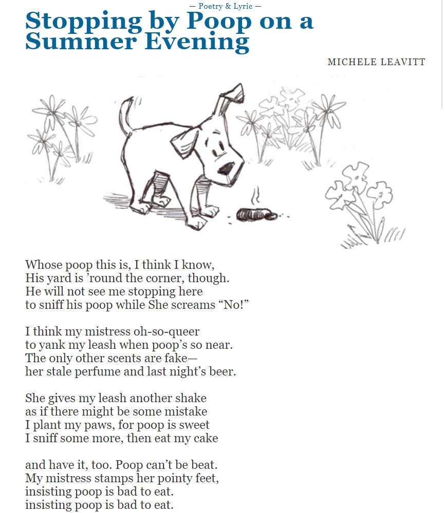 Poetry with Humor – Michele Sharpe – Medium
