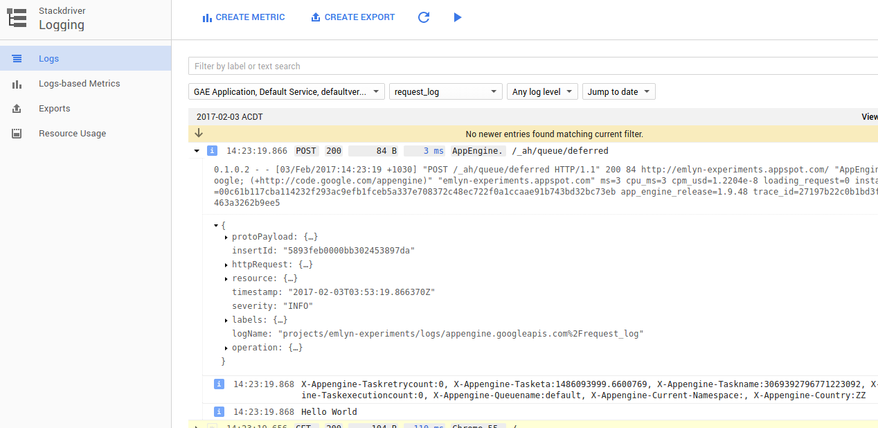 Python App Engine 2017: Prioritisation of tasks using Services