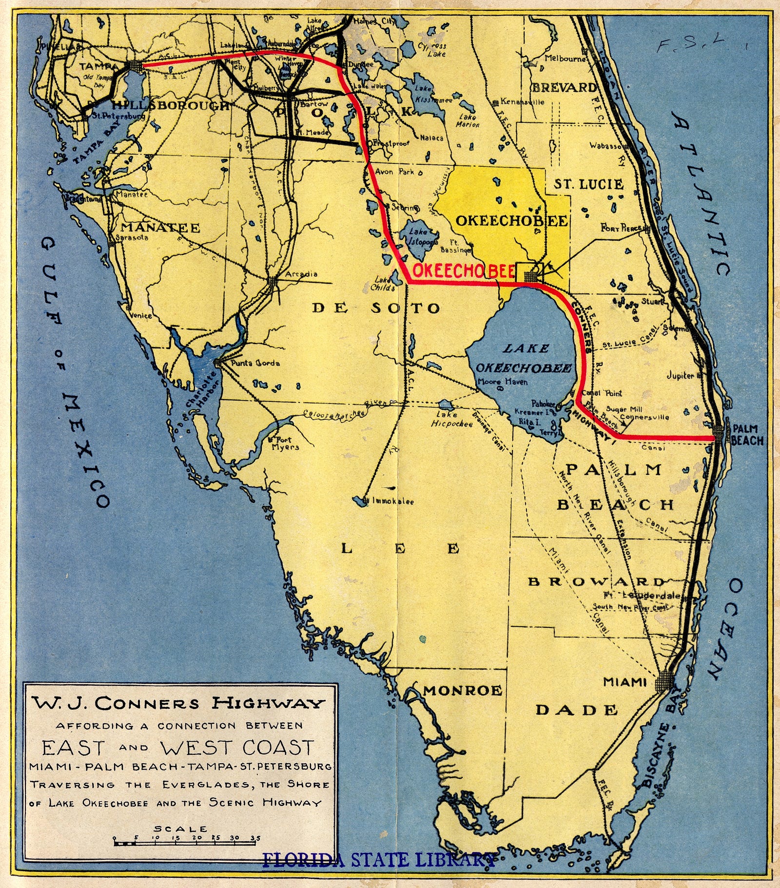 Conners Highway Rivals Impact of Flagler’s Railway – Florida History ...