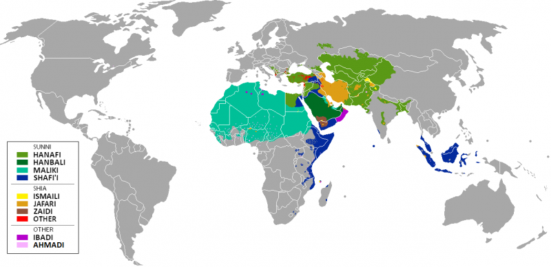 Islam Sunni Shia Middle East Map Greg Tersakian: Iraq's unique Islamic ...