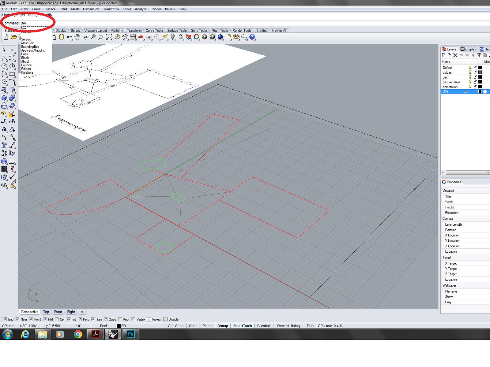 Creating and operating 3D solid objects in Rhino – DPro – Medium