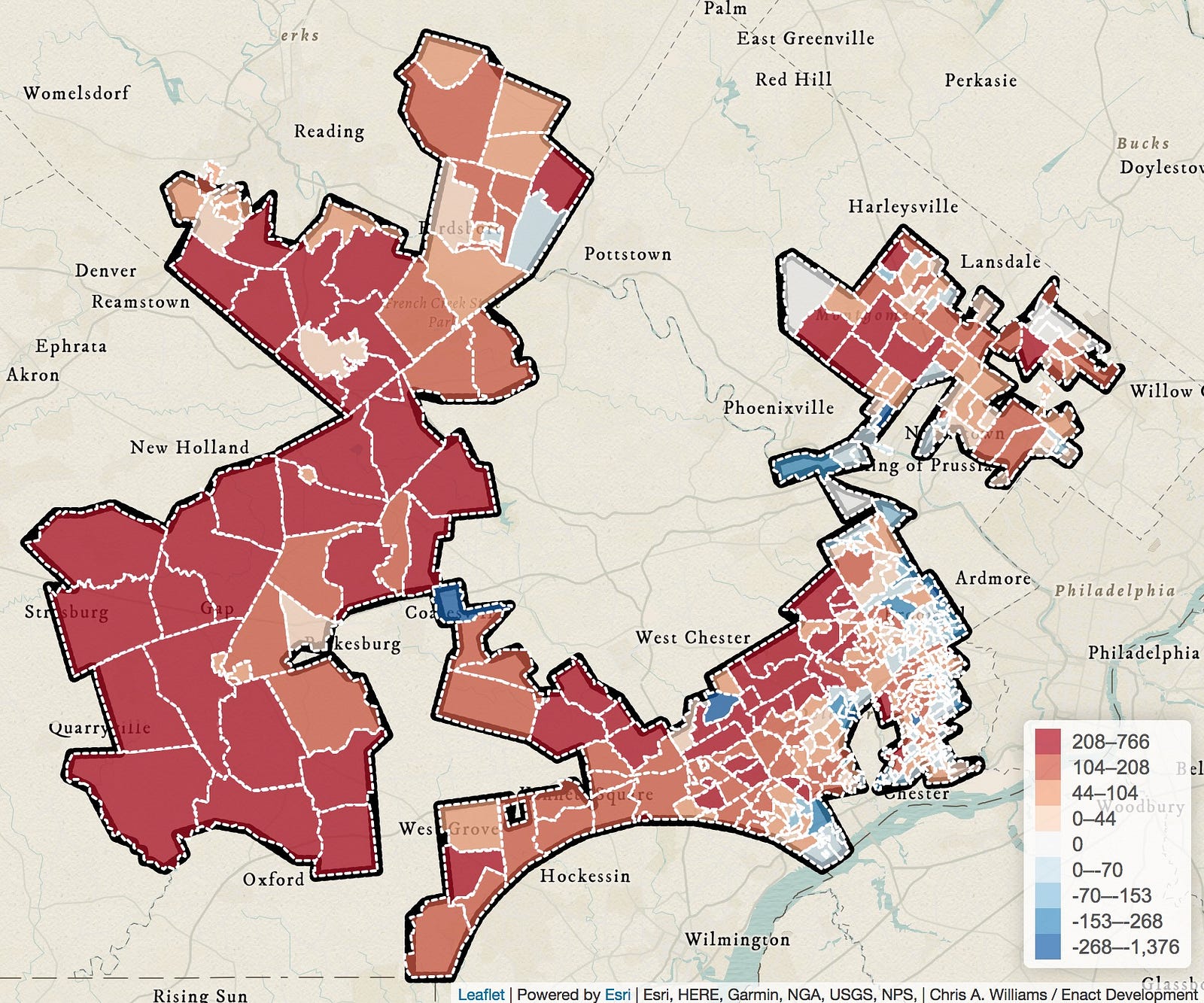 Packing and Cracking: A visual tour of Pennsylvania’s Congressional ...