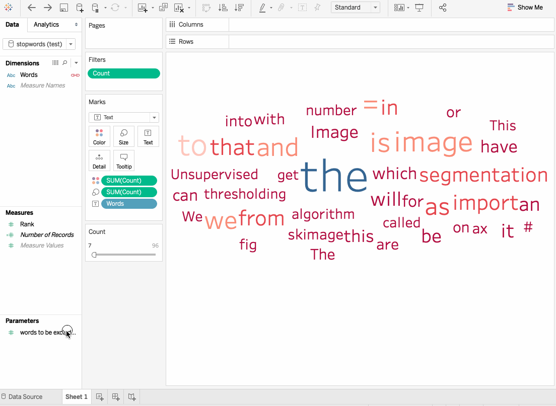 Word Clouds in Tableau: Quick & Easy. – Towards Data Science
