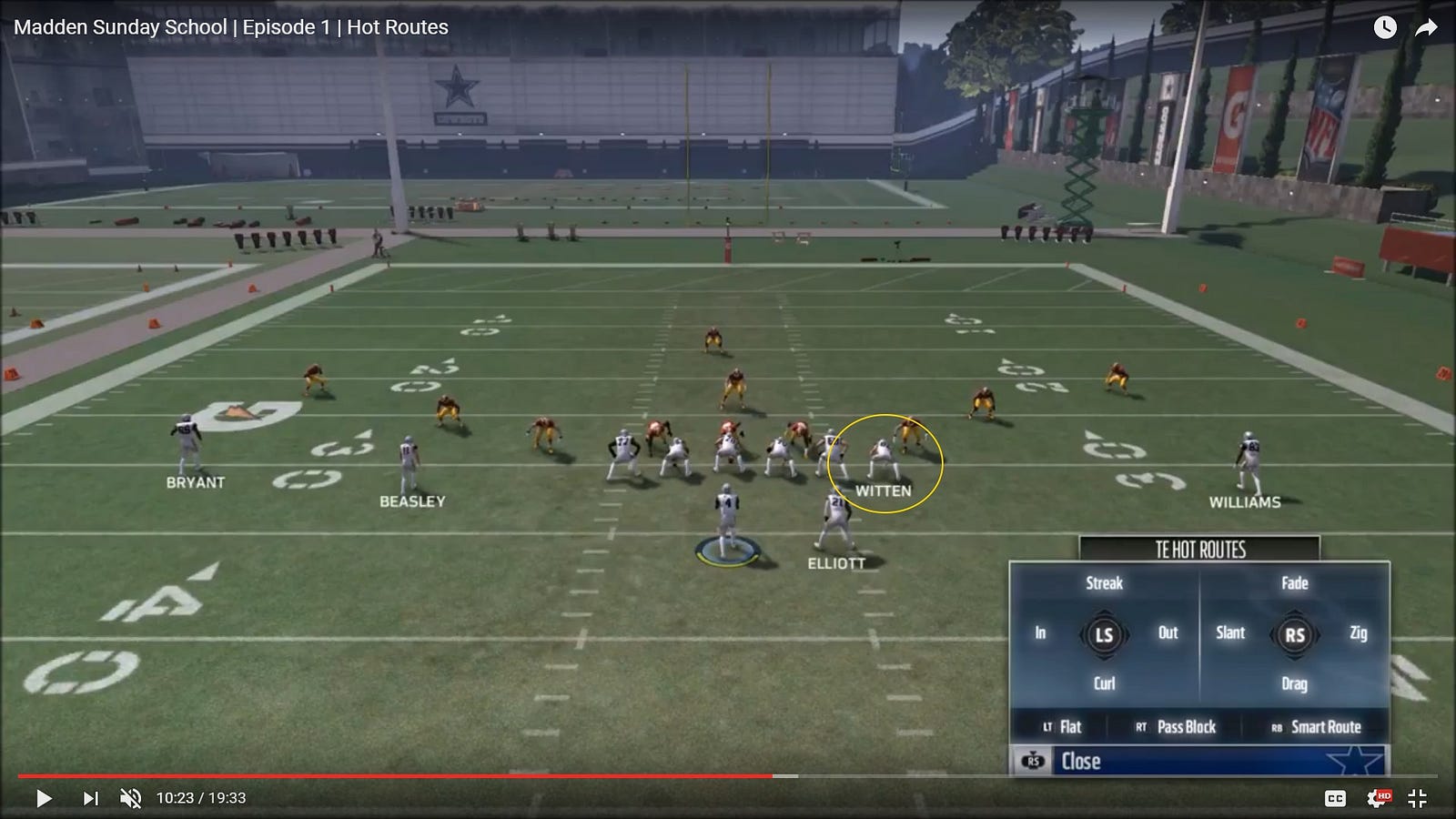Madden Sunday School Episode 1: Hot Routes – Holden Pitre – Medium