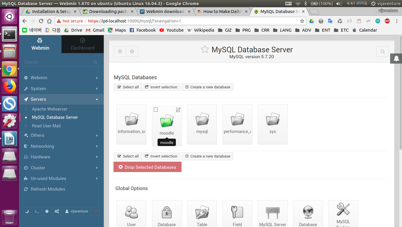 Moodle Installation Guide for Ubuntu Linux (2) – Vijay Yongjoon Park ...