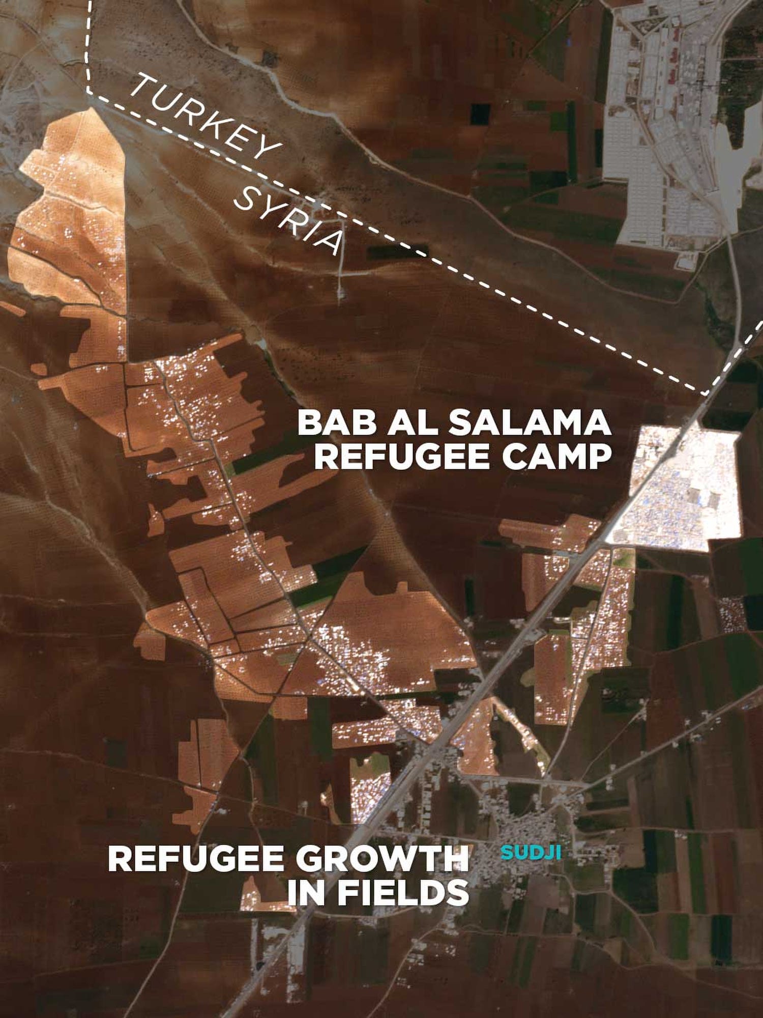 Latest Satellite Imagery Captures Expansion of Syrian IDP Camps On ...