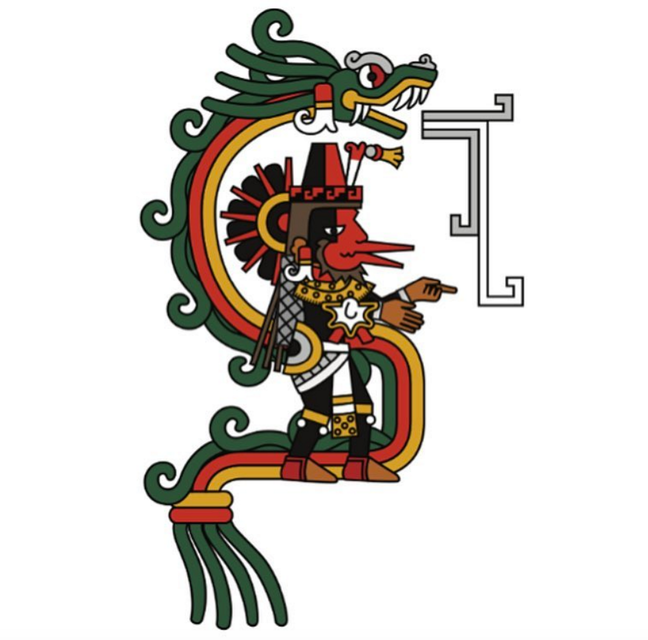 Mesoamerican Pictographs – Miguel Rojas – Medium