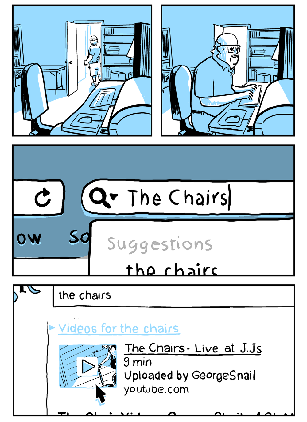 The Chairs’ Hiatus – Comics by Matthew Bogart – Medium