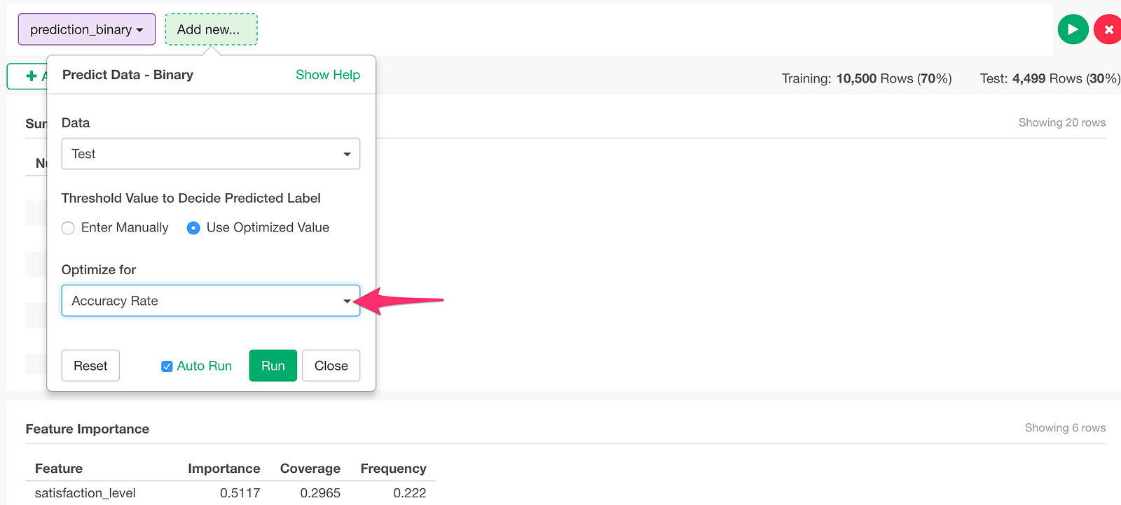 Introduction to Extreme Gradient Boosting in Exploratory