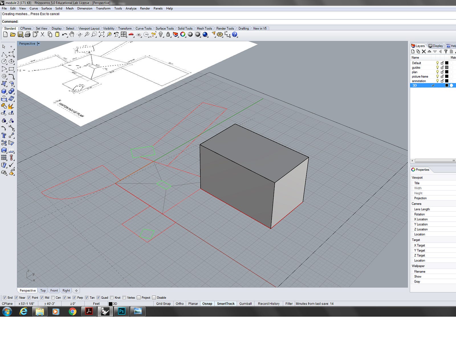 Creating and operating 3D solid objects in Rhino – DPro – Medium