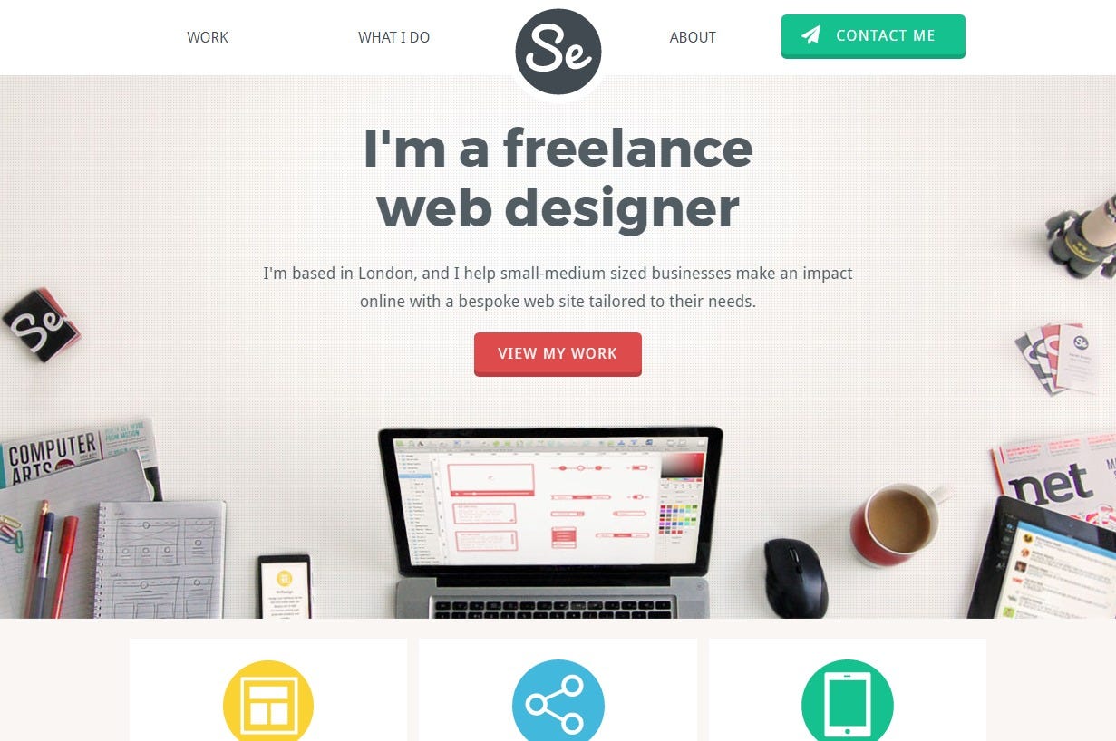 10 Steps To The Perfect Portfolio Website, plus 40 examples!