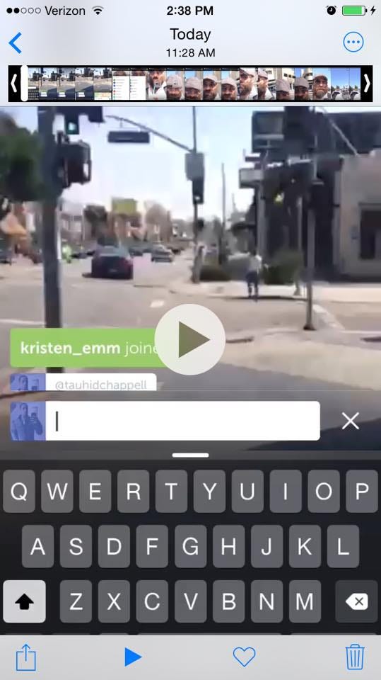 How I learned how to record a Periscope live stream, part 1.