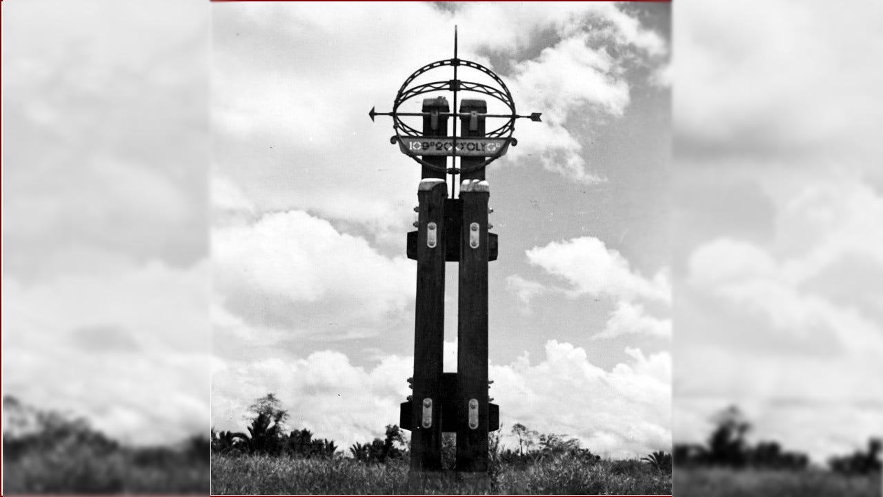 Equator Line in Indonesia – Paksi Jati Pertoleum – Medium