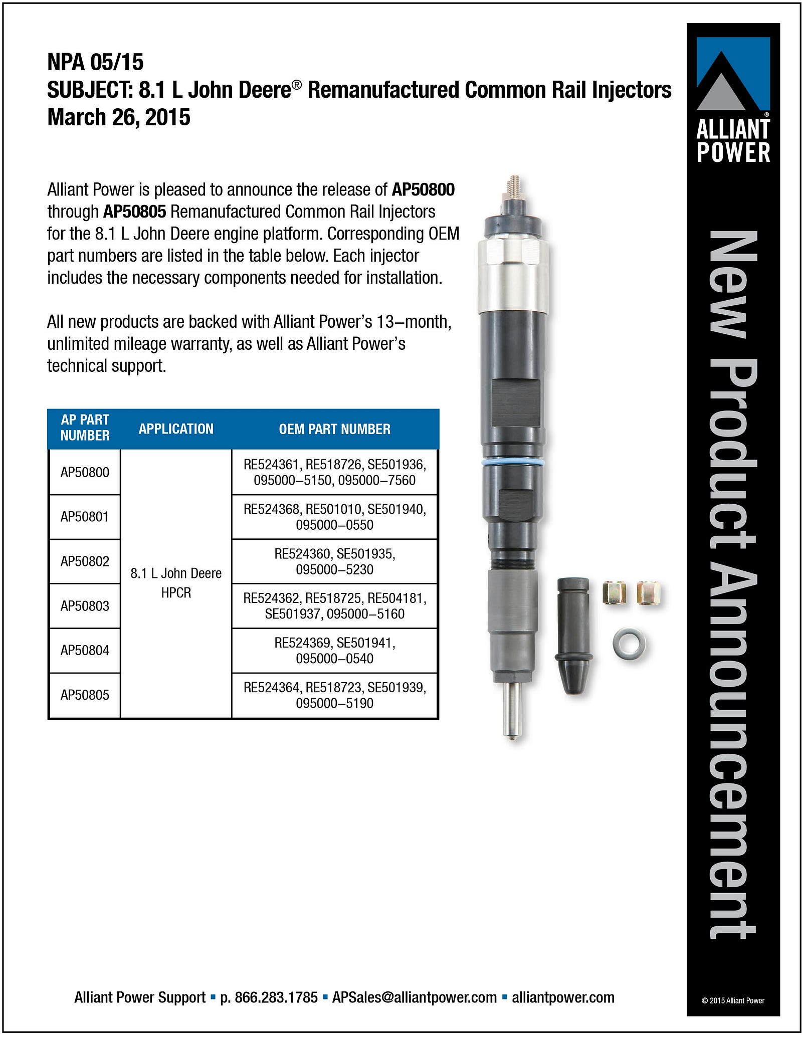 The Complete Guide to Alliant Power’s John Deere Product Offering