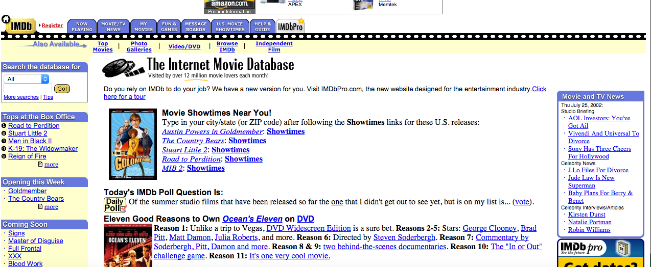 IMDB through the years – Communication & New Media – Medium
