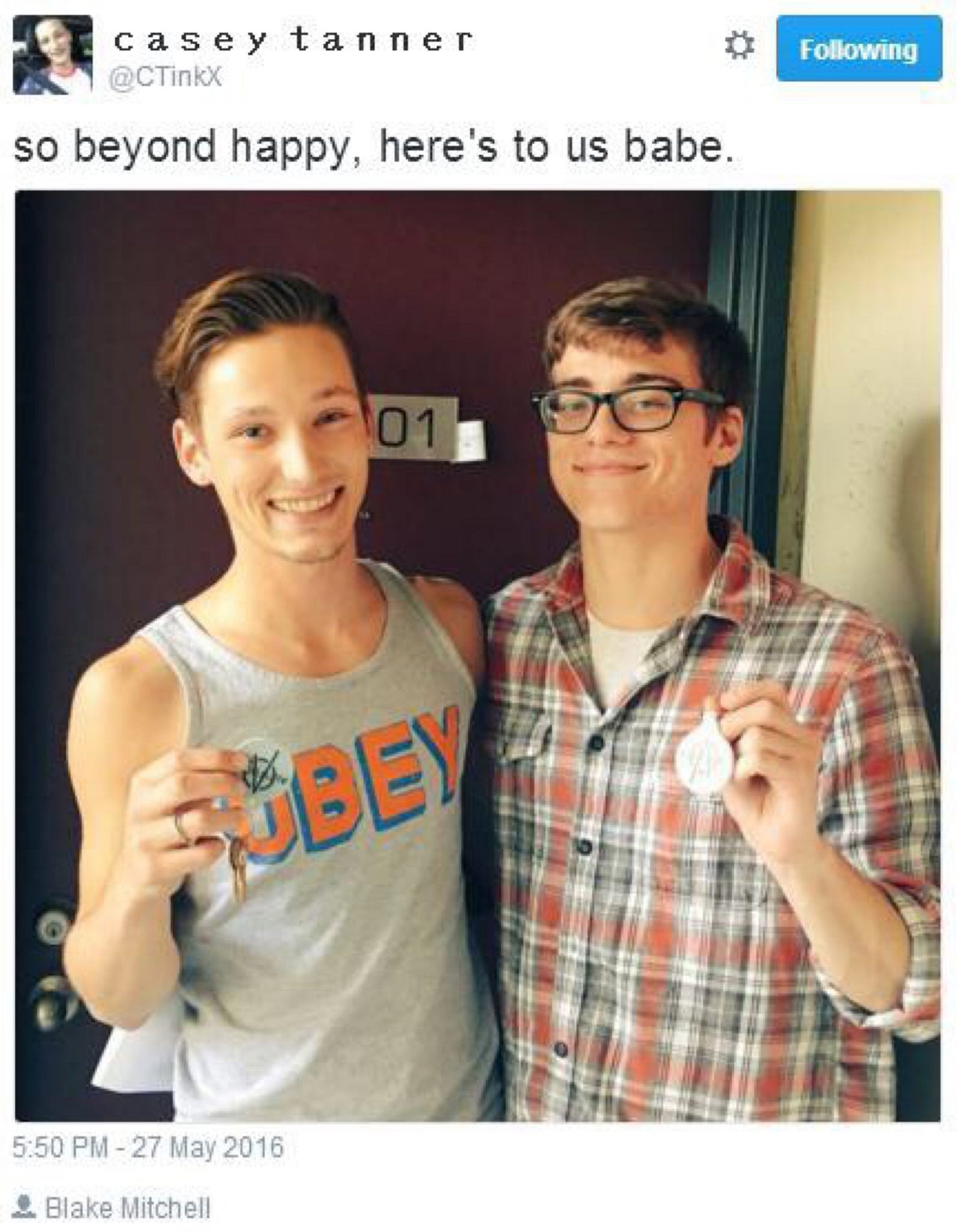 The Most Perfect Couple In My Heart : Blake Mitchell & Casey Tanner