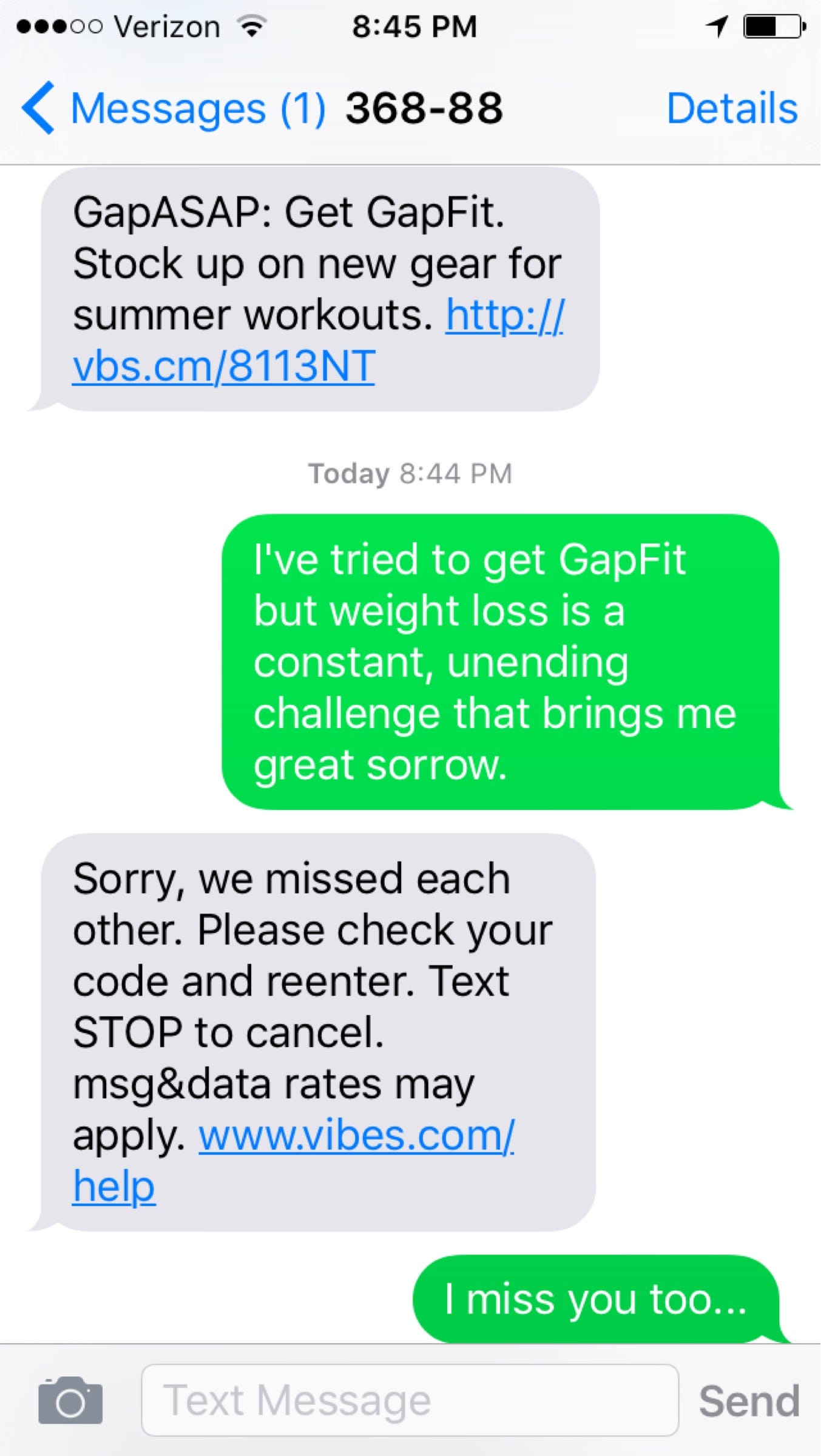 Emotional Responses to Corporate Text Messages, Vol. 3