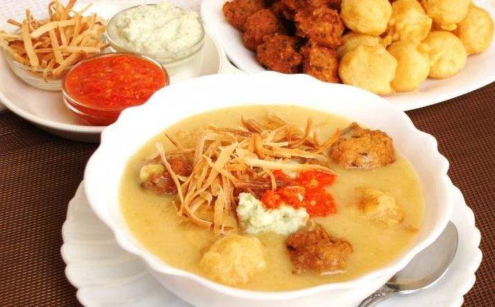 Recipes from around the world: Urojo Soup (Zanzibar Mix)