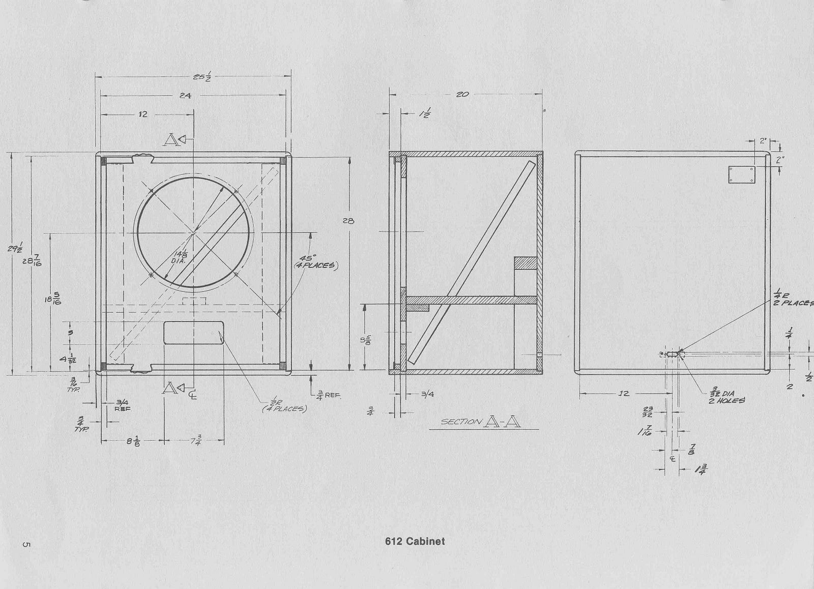 Altec 604 Cabinet Plans | www.stkittsvilla.com