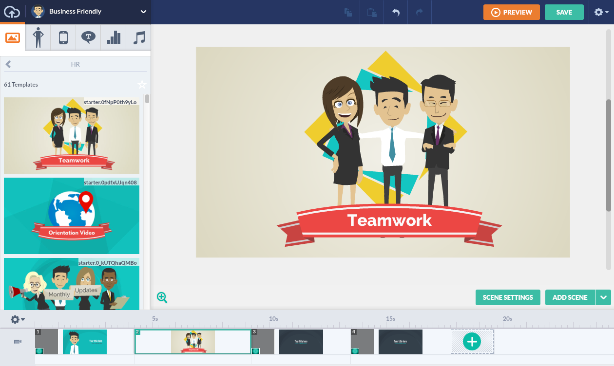 Case study — Redesign Template feature for GoAnimate
