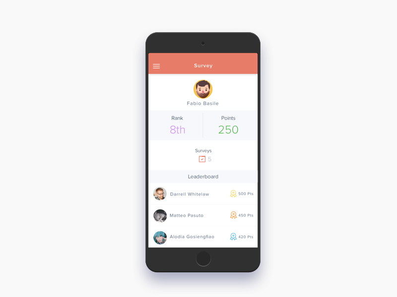 Leaderboard UI Inspiration – Muzli - Design Inspiration