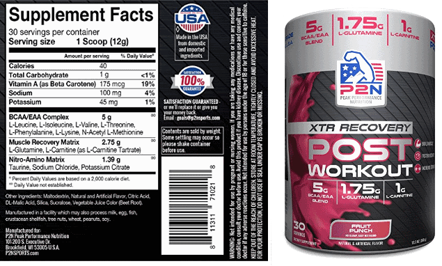 Supplement Review: Peak Performance Nutrition (P2N), New Sport ...