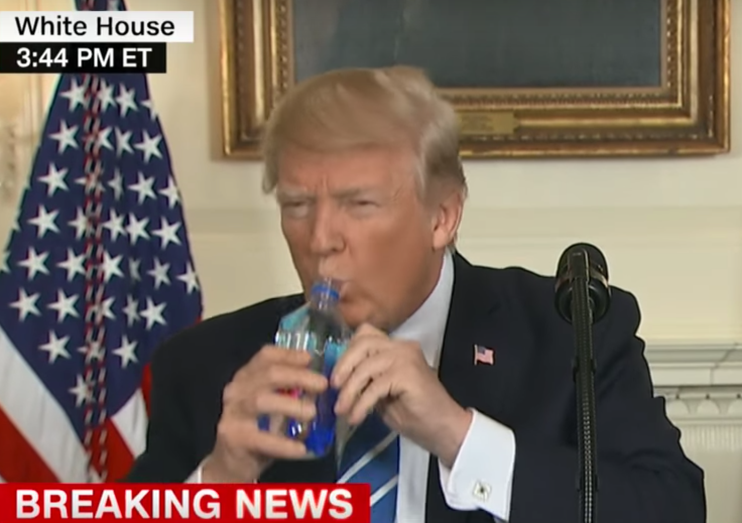 Body Language Analysis №4154: Donald Trump’s Two-Handed Drinking ...