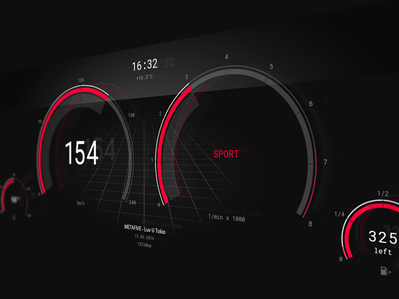 Car Dashboard UI & UX Concepts – Inspiration Supply – Medium