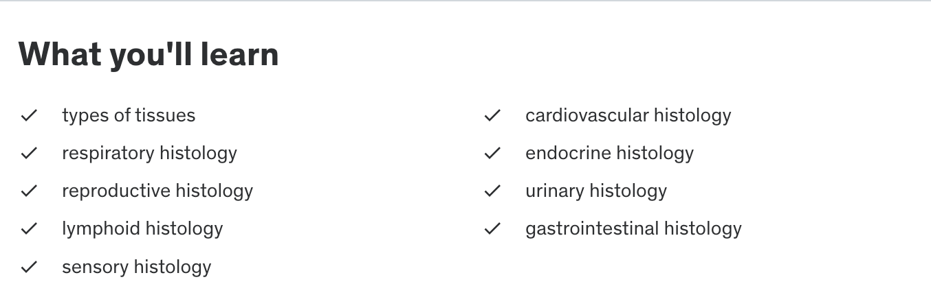 6 Best Online Histology Courses - Fitmedic