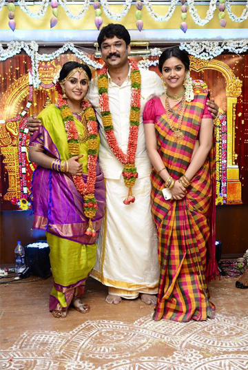 Wed Locked Revathy the daughter of producer Suresh Kumar and actress Menaka