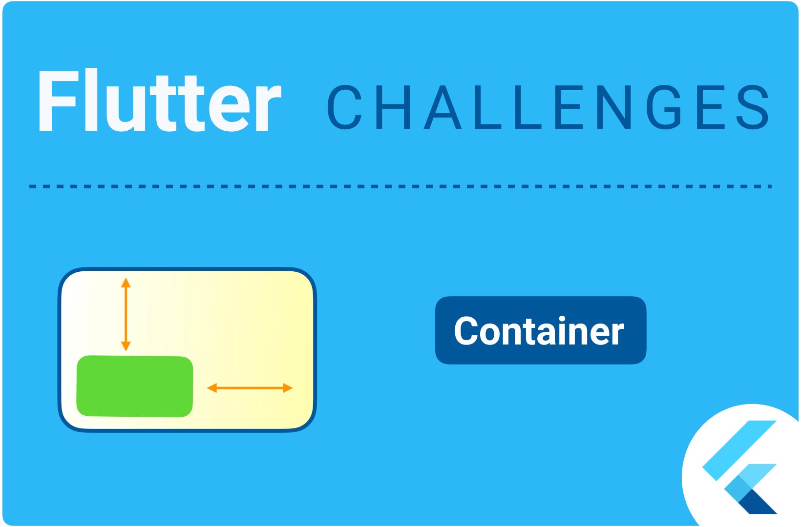 Flutter Container With Challenges LaptrinhX
