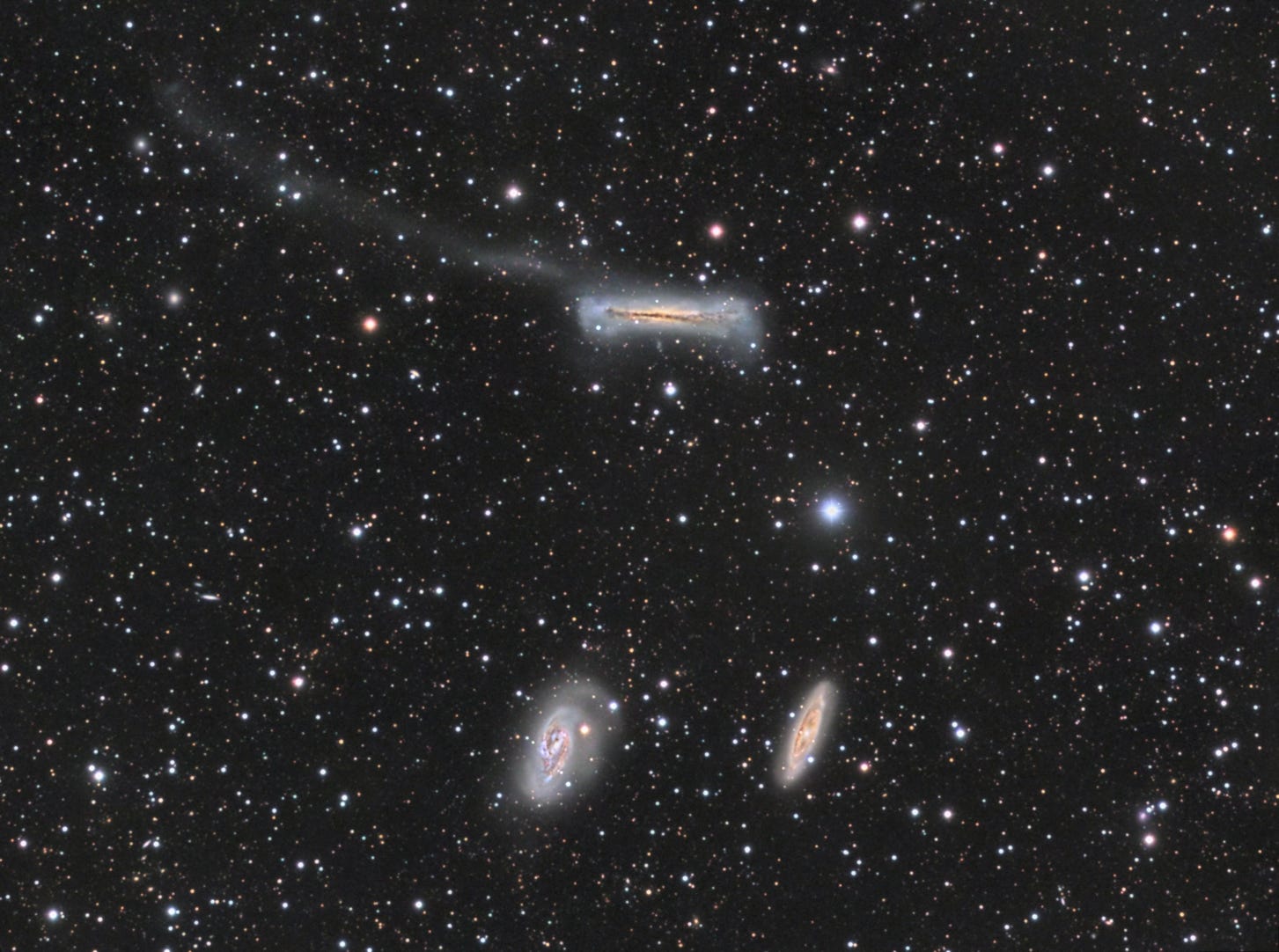 Messier Monday: The King of the Leo Triplet, M66 – Starts With A Bang ...