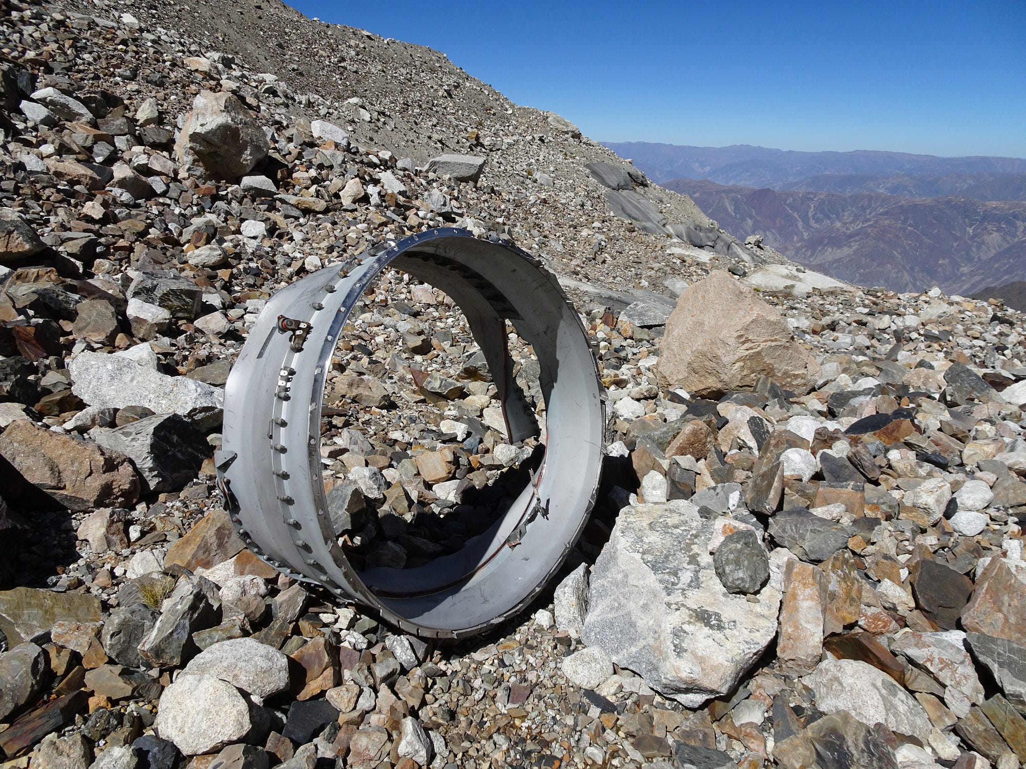 The debris of Flight 980 – Operation Thonapa