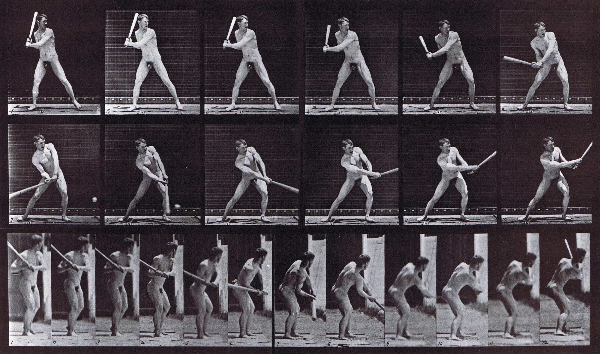 Eadweard Muybridge and Baseball-in-Motion – Our Game