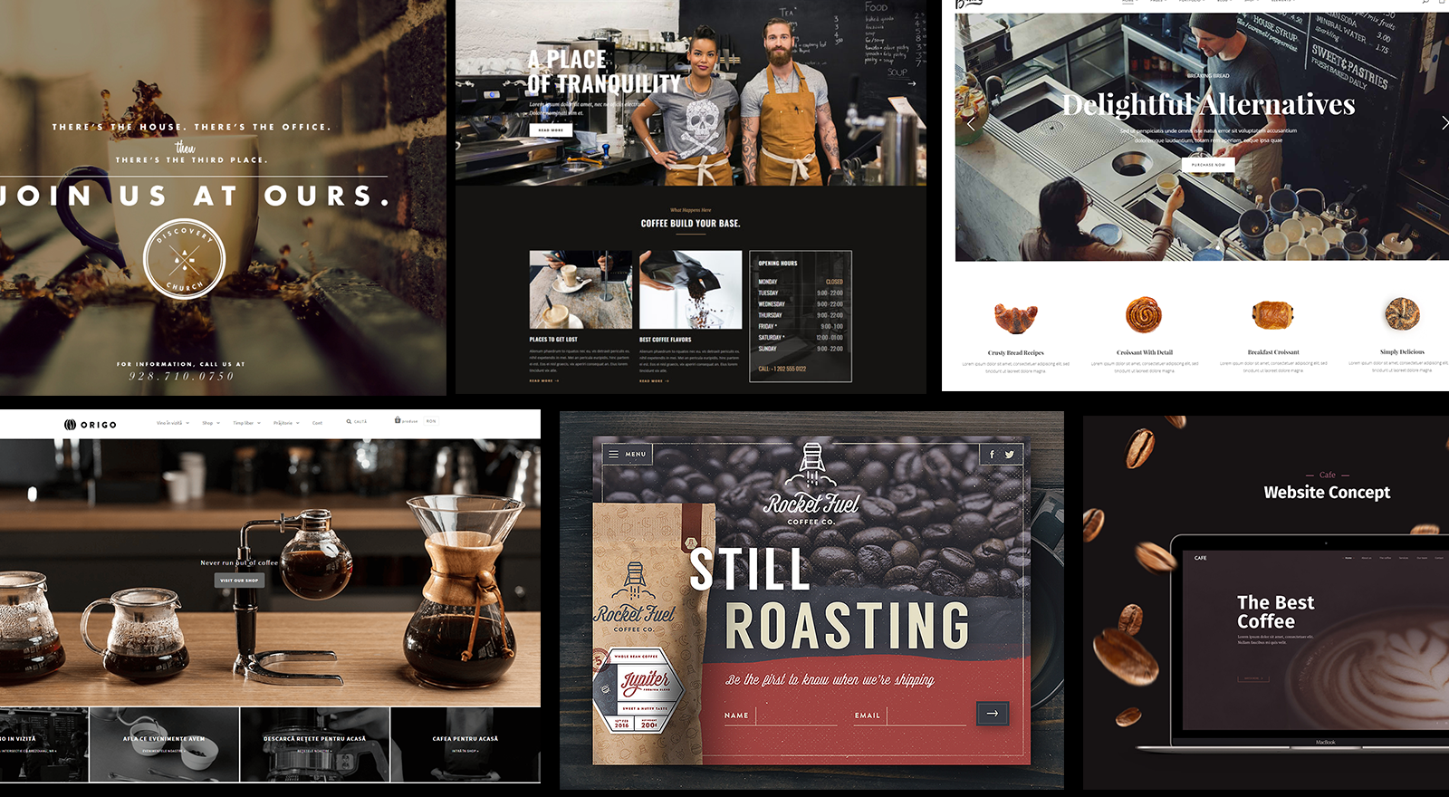20 Most Inspirational Coffee Websites Ever – Muzli - Design Inspiration