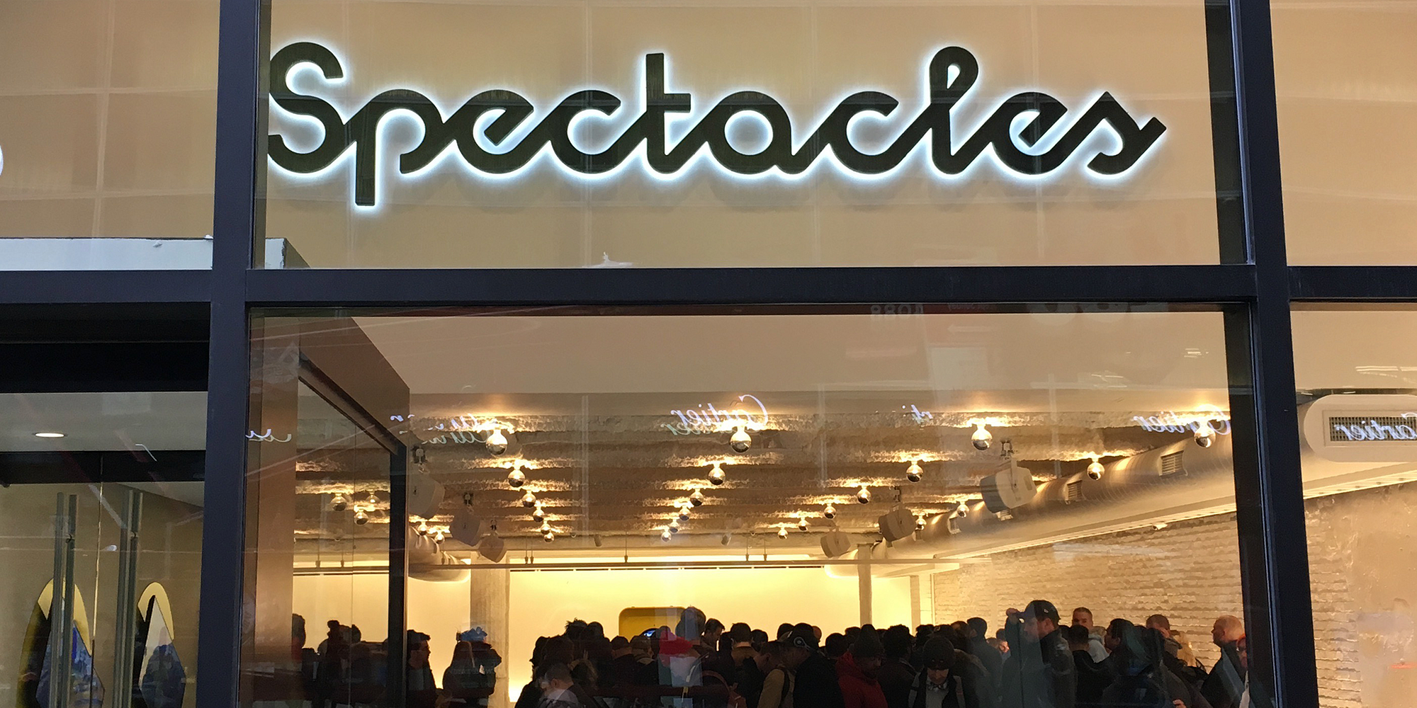 Design notes from the Snapchat Spectacles shop in New York