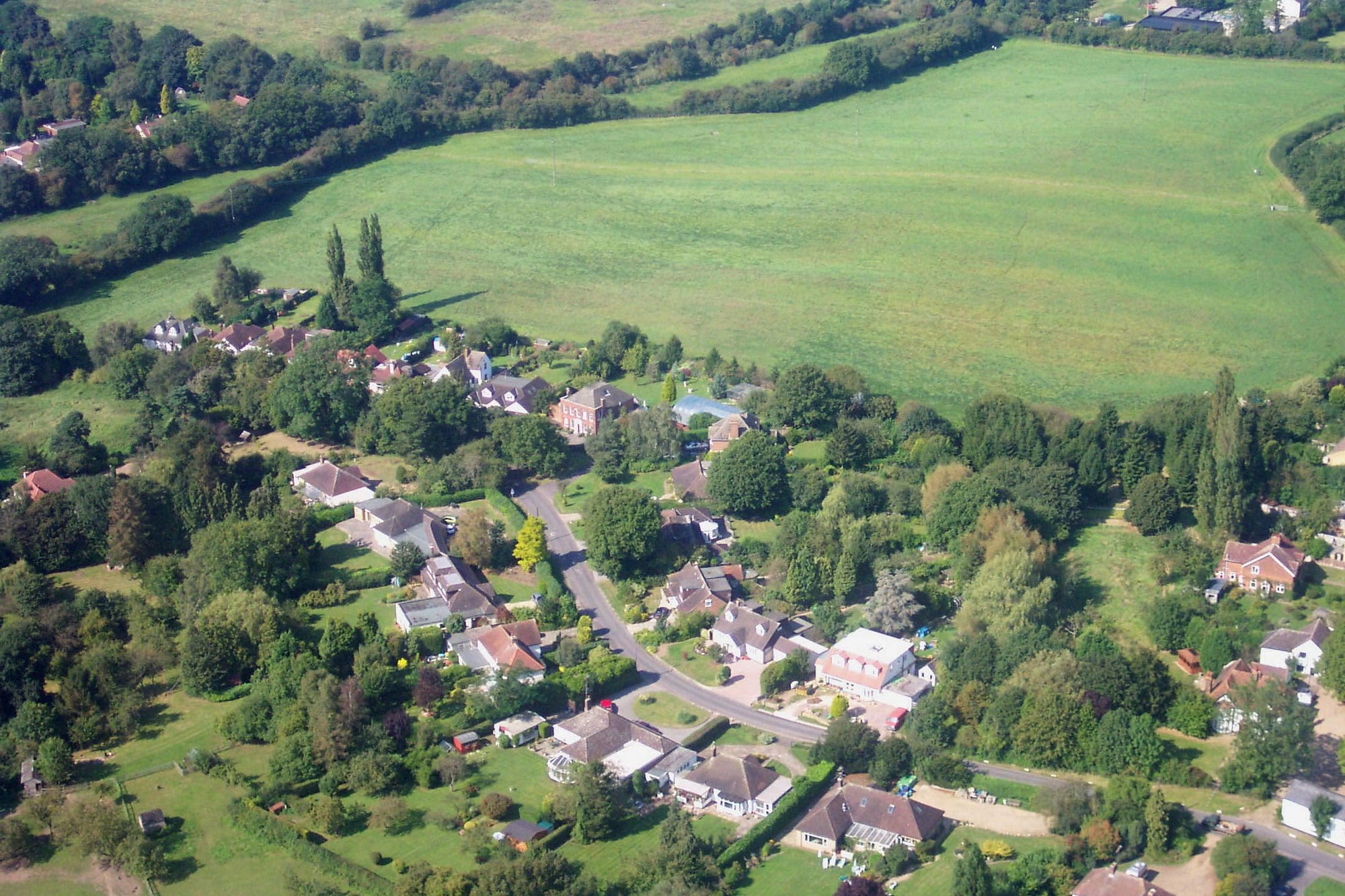 Aerial views of Brookmans Park 2002 – Brookmans Park Newsletter – Medium