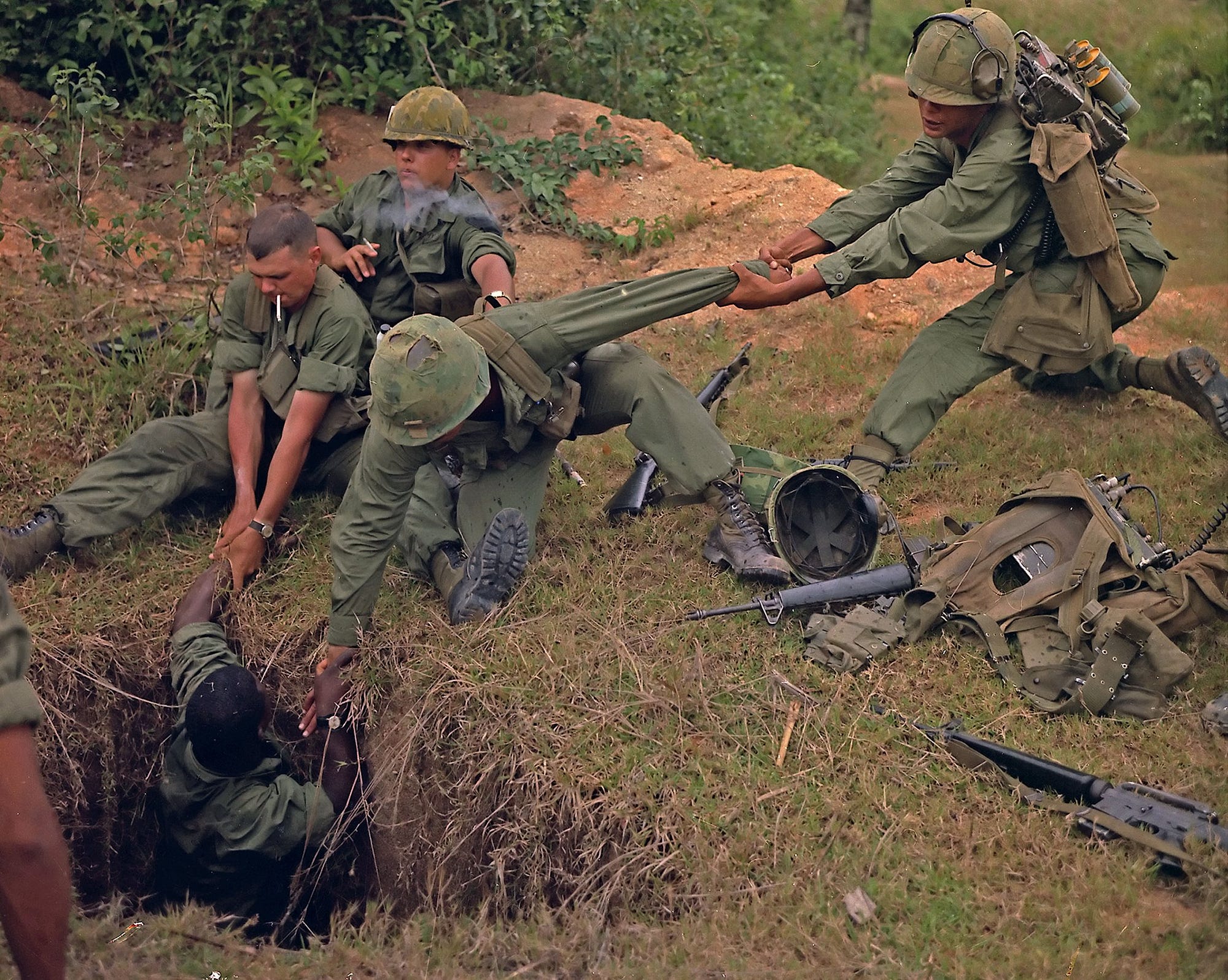 American Troops Tried to Find Viet Cong Tunnels Using Witching Rods